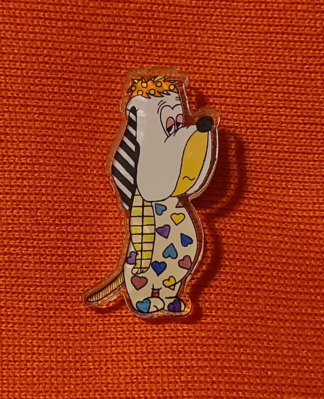 I'm so Happy Droopy Dog Acrylic Pin - Etsy