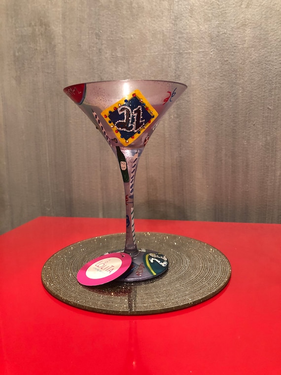 Original Licensed LOLITA Martini Glass Limited Edition 21 | Etsy