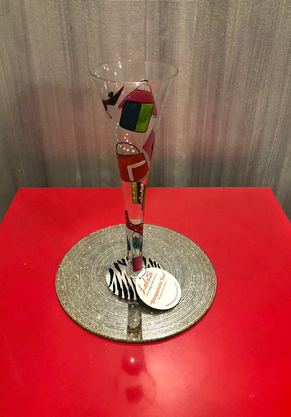 Original Licensed LOLITA Champagne Flute shopaholic Too - Etsy Canada