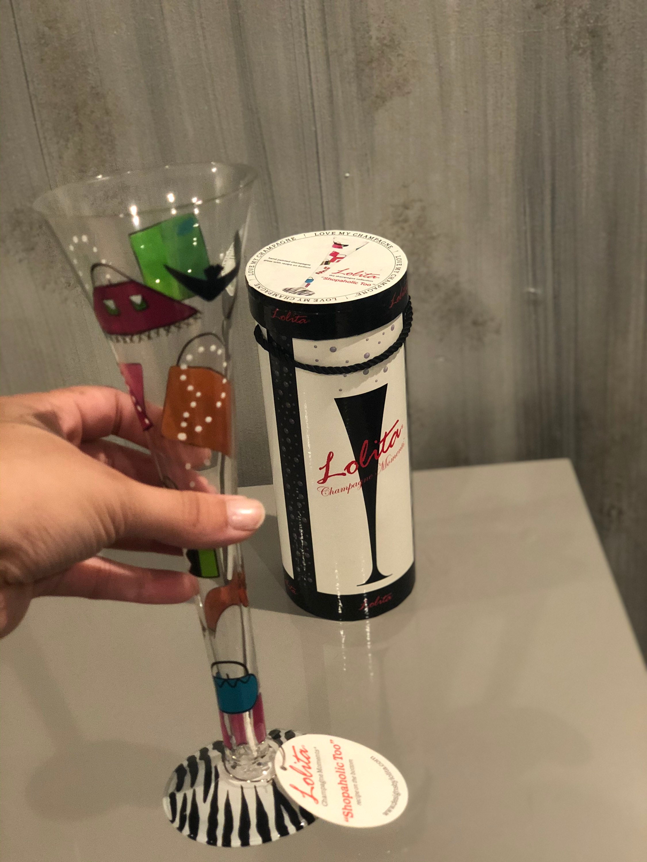 Original Licensed LOLITA Champagne Flute shopaholic Too - Etsy Canada