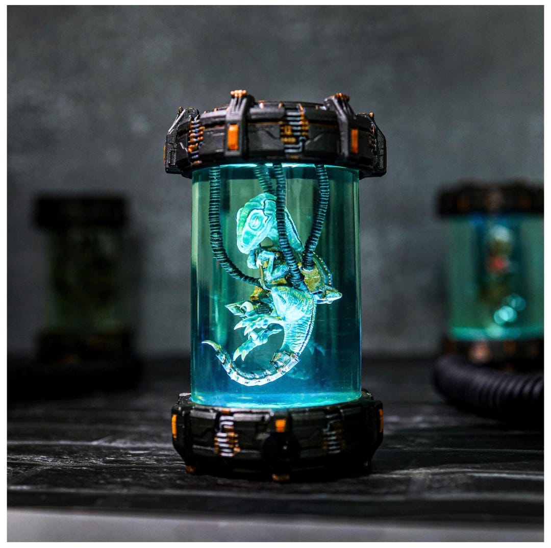 Raptor Dinosaur Figurine Raptor Dinosaur Night Lamp, Custom Epoxy Resin ...