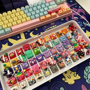 Custom Clay Keycaps for Keyboards! - Etsy