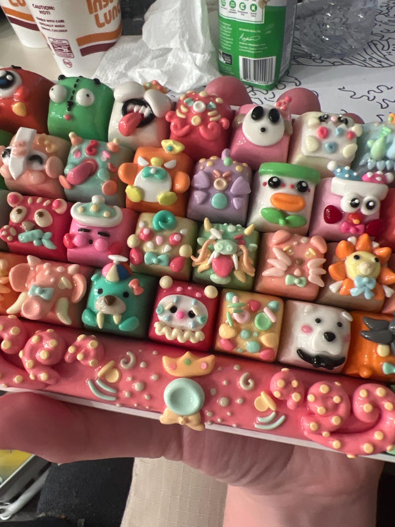 Custom Clay Keycaps for Keyboards! - Etsy