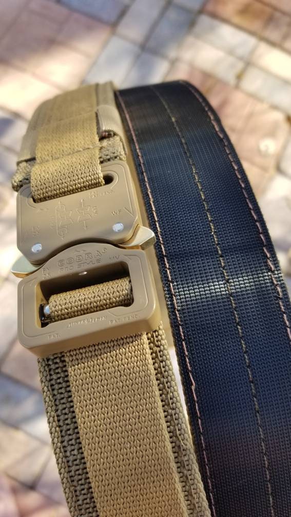 2PLY Double Layer Low-profile BELT Inner Velcro Belt - Etsy