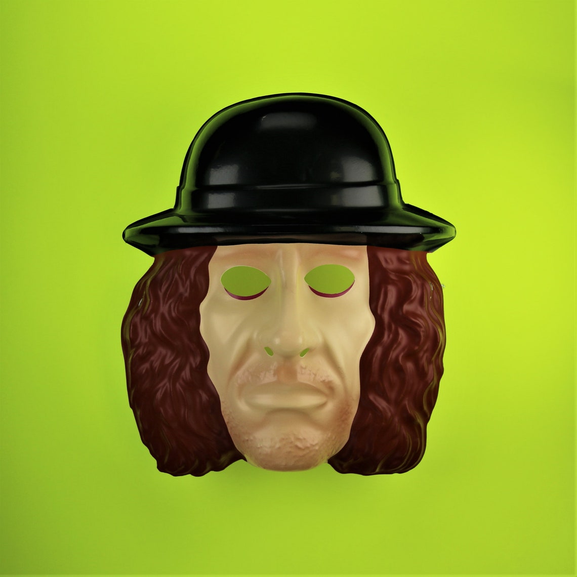 WWF WWE the Undertaker Halloween Mask Wrestler Wrestling WCW - Etsy ...