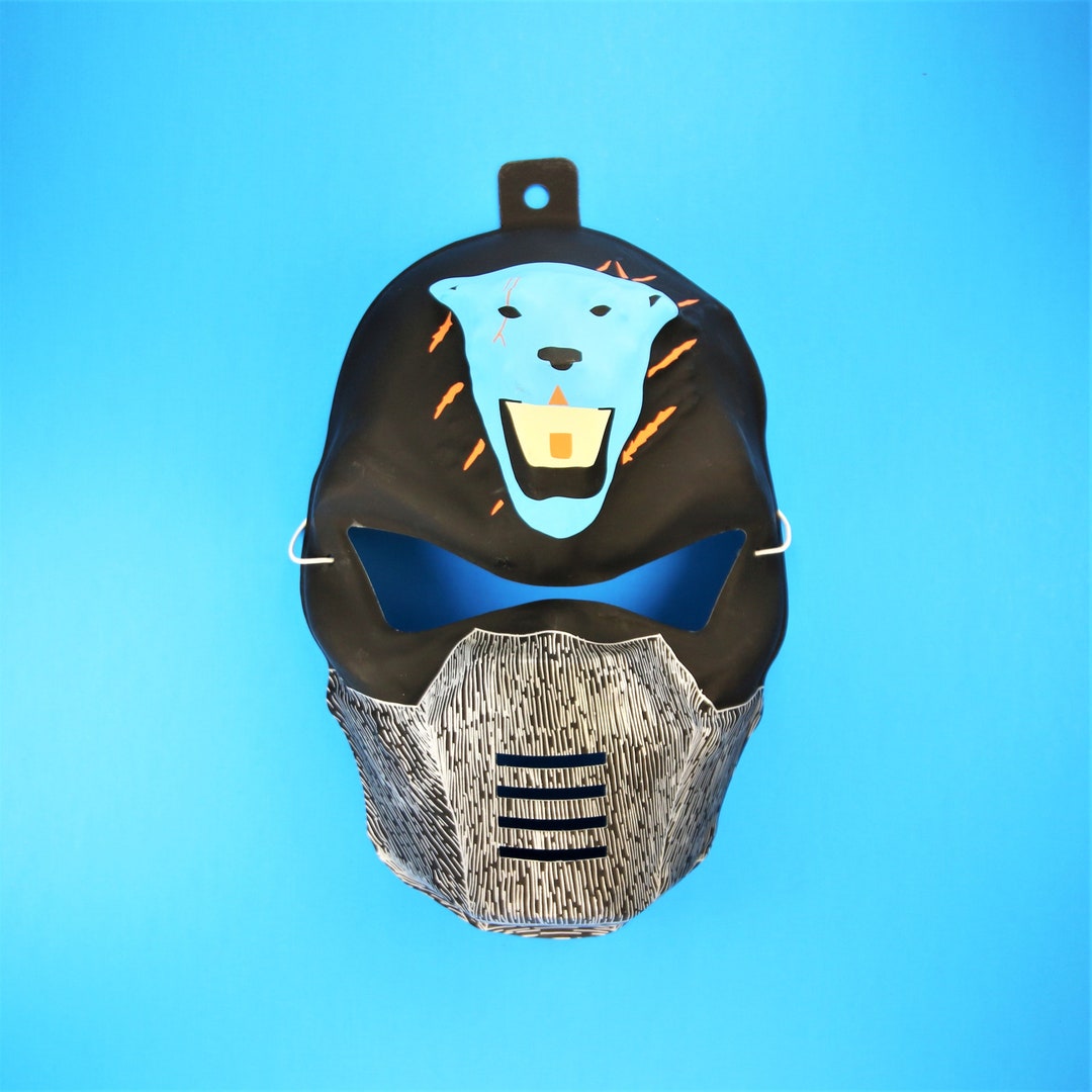 Vintage Ninja Halloween Mask Bear Mortal Combat - Etsy