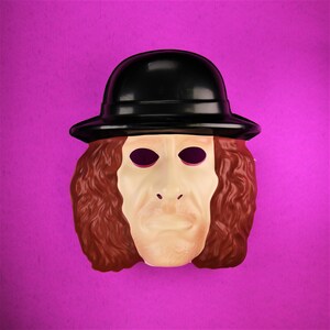 WWF WWE the Undertaker Halloween Mask Wrestler Wrestling WCW - Etsy