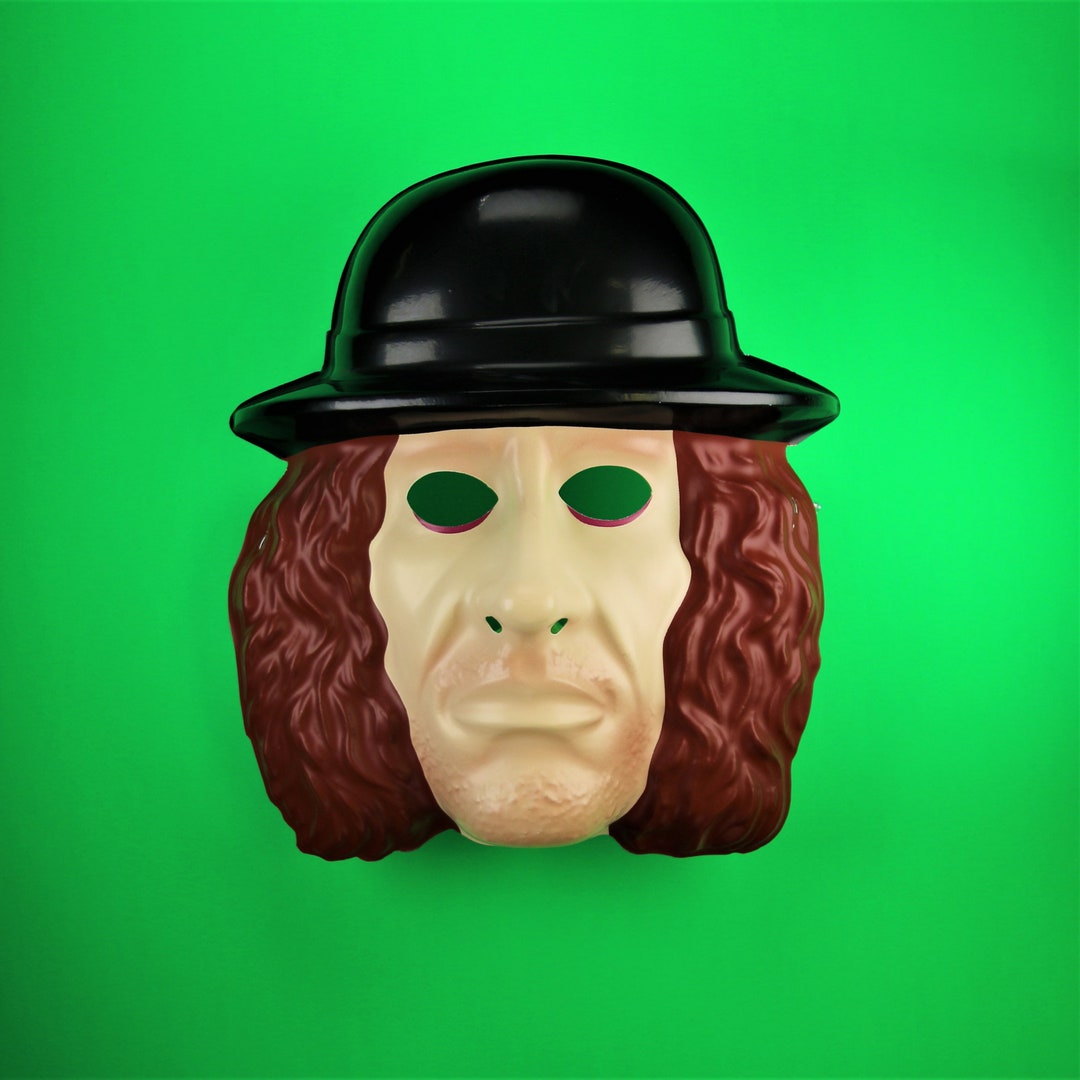 WWF WWE the Undertaker Halloween Mask Wrestler Wrestling WCW Birth Day ...