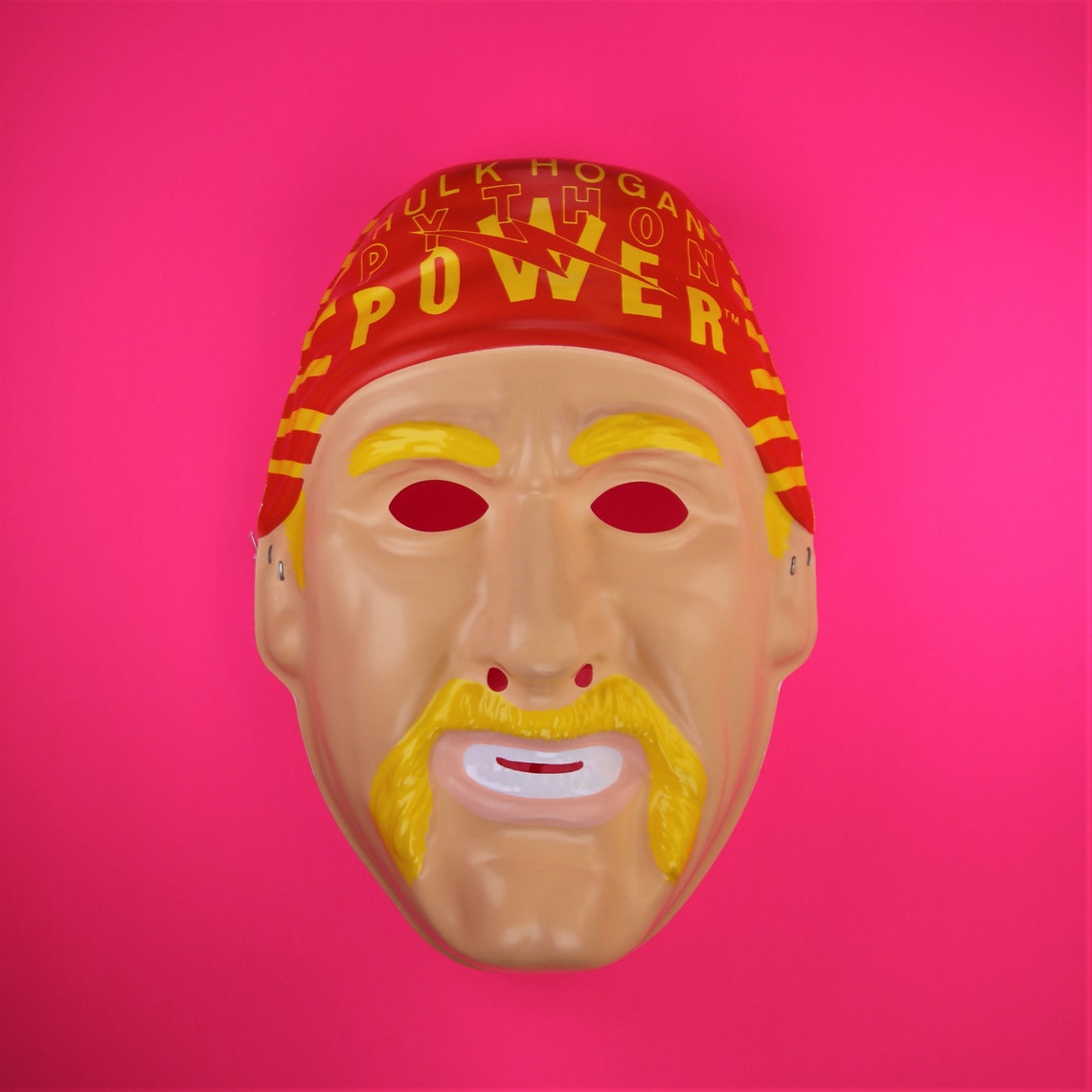 WWF WWE Hulk Hogan Halloween Mask WCW Nwo Wrestling Wrestler ...