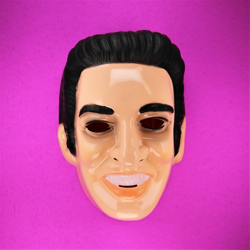 Vintage Elvis Presley Cesar Halloween Mask Costume - Etsy