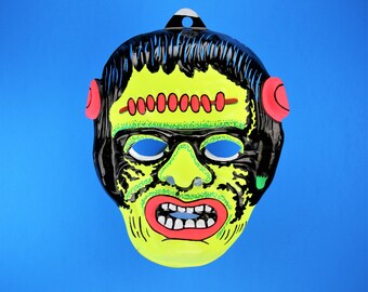 Frankenstein Halloween Mask - Etsy