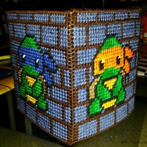 Teenage Mutant Ninja Turtles Tissue Box Cover - Etsy