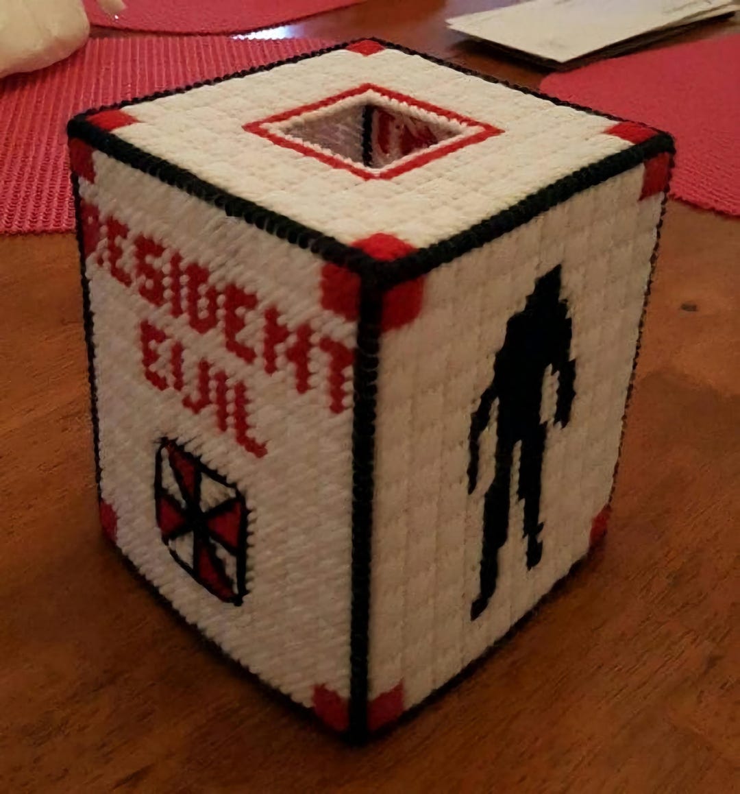 Resident Evil Tissue Box Cover - Etsy