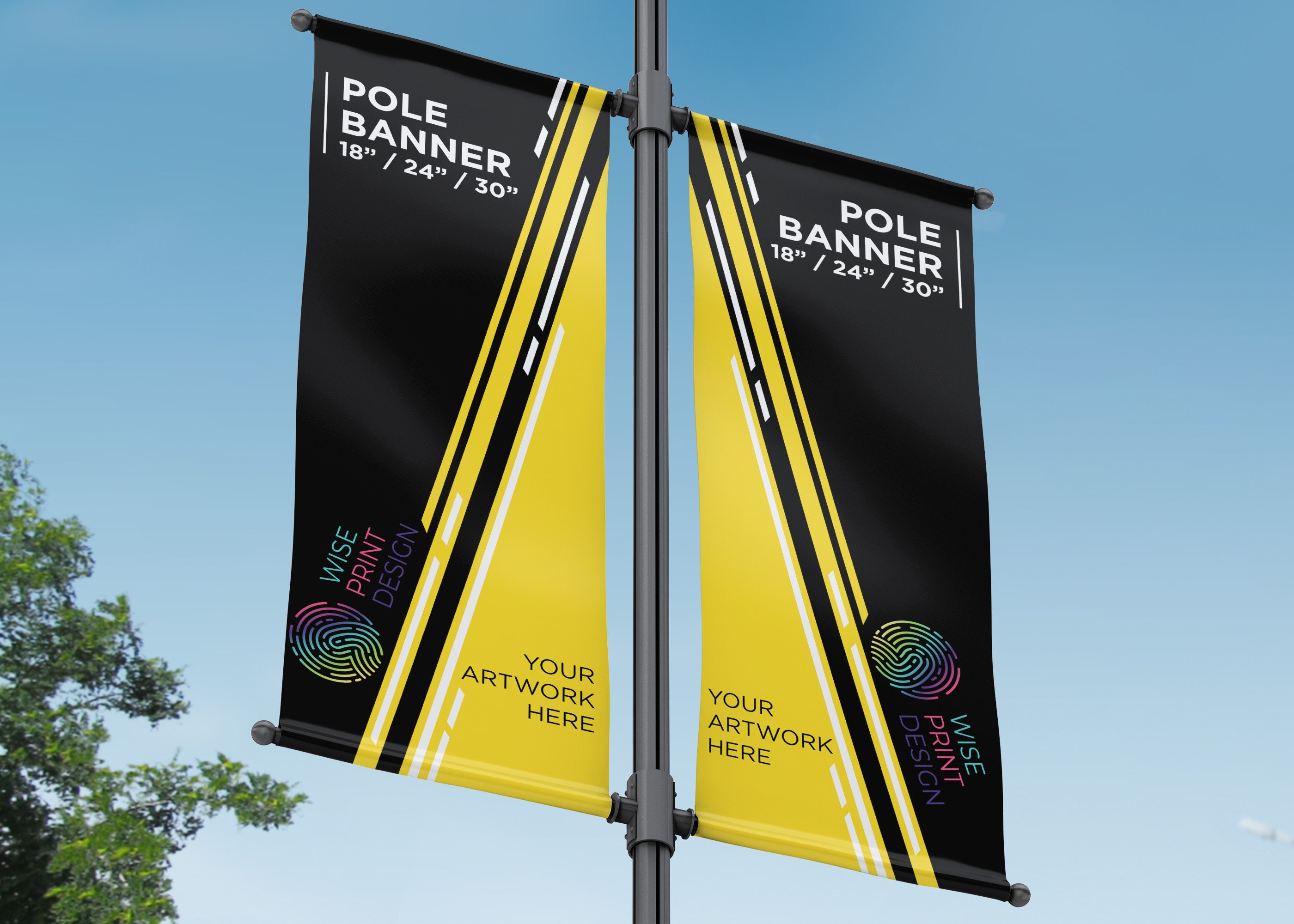 Pole Banner | Etsy