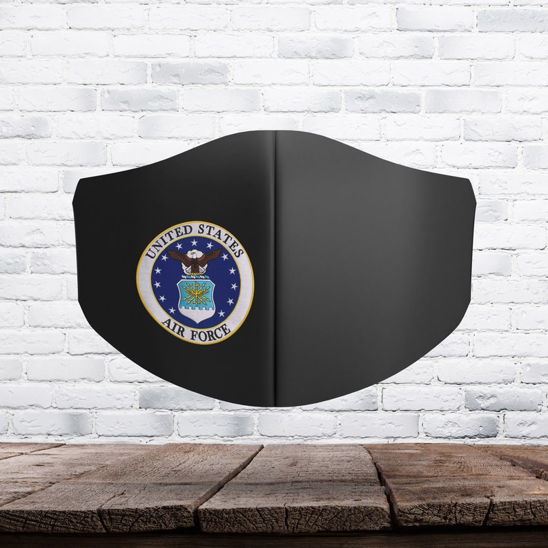 US Air Force Face Mask trendy Masks Fashionable Masks Two | Etsy