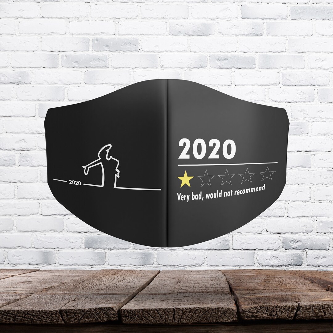 La Linea funny Face Mask 2020 Very Bad Face Mask Stylish - Etsy