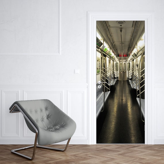 Home Décor Office Decor New York Subway Door Decal Home Decor Subway ...