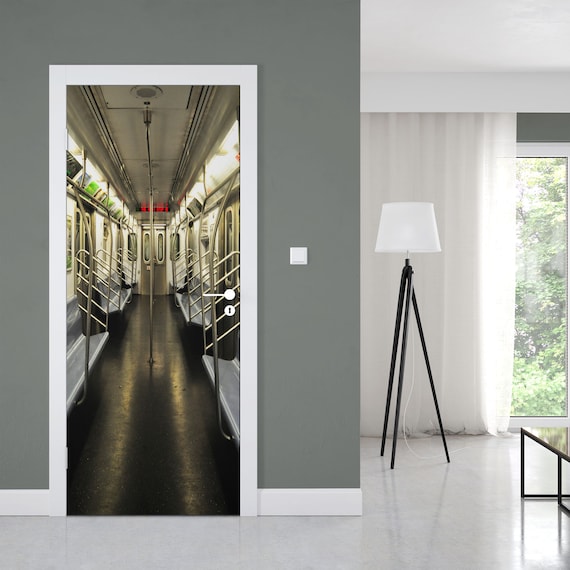 Home Décor Office Decor New York Subway Door Decal Home Decor Subway ...
