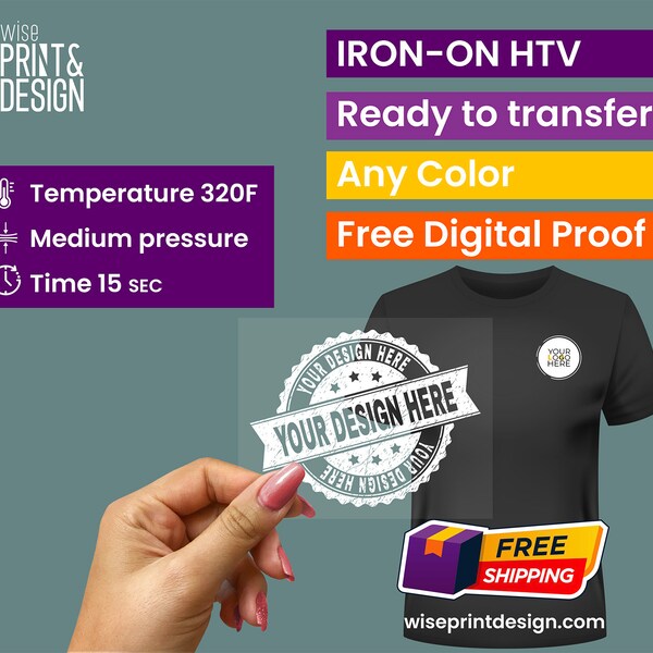 Vinyl Transfer Logo - Etsy