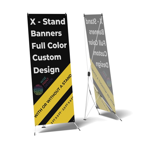 Retractable Banner Stand - Etsy