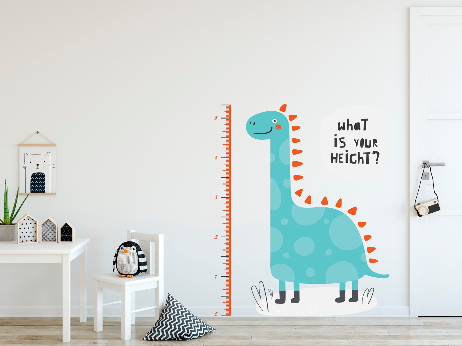 Nursery Growth Chart Kids Design Removable Vinyl Wall Decal | Etsy