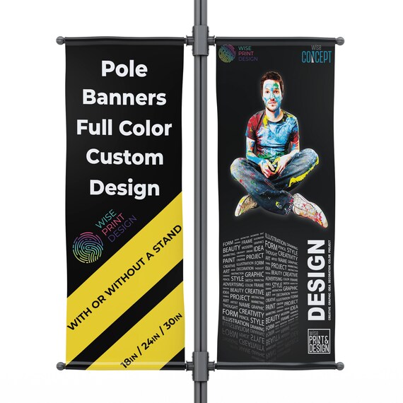 Pole Banner | Etsy