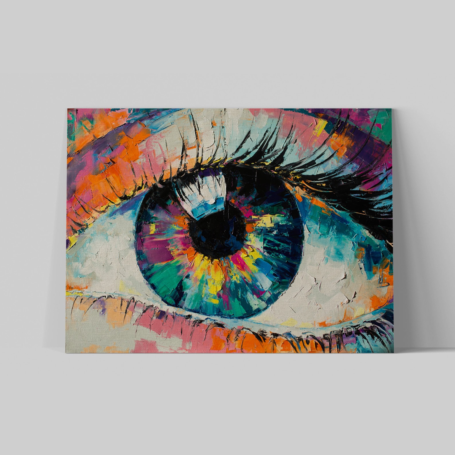 Abstract Eye Composition, Conceptual Wall Art, Framed Print, Various ...