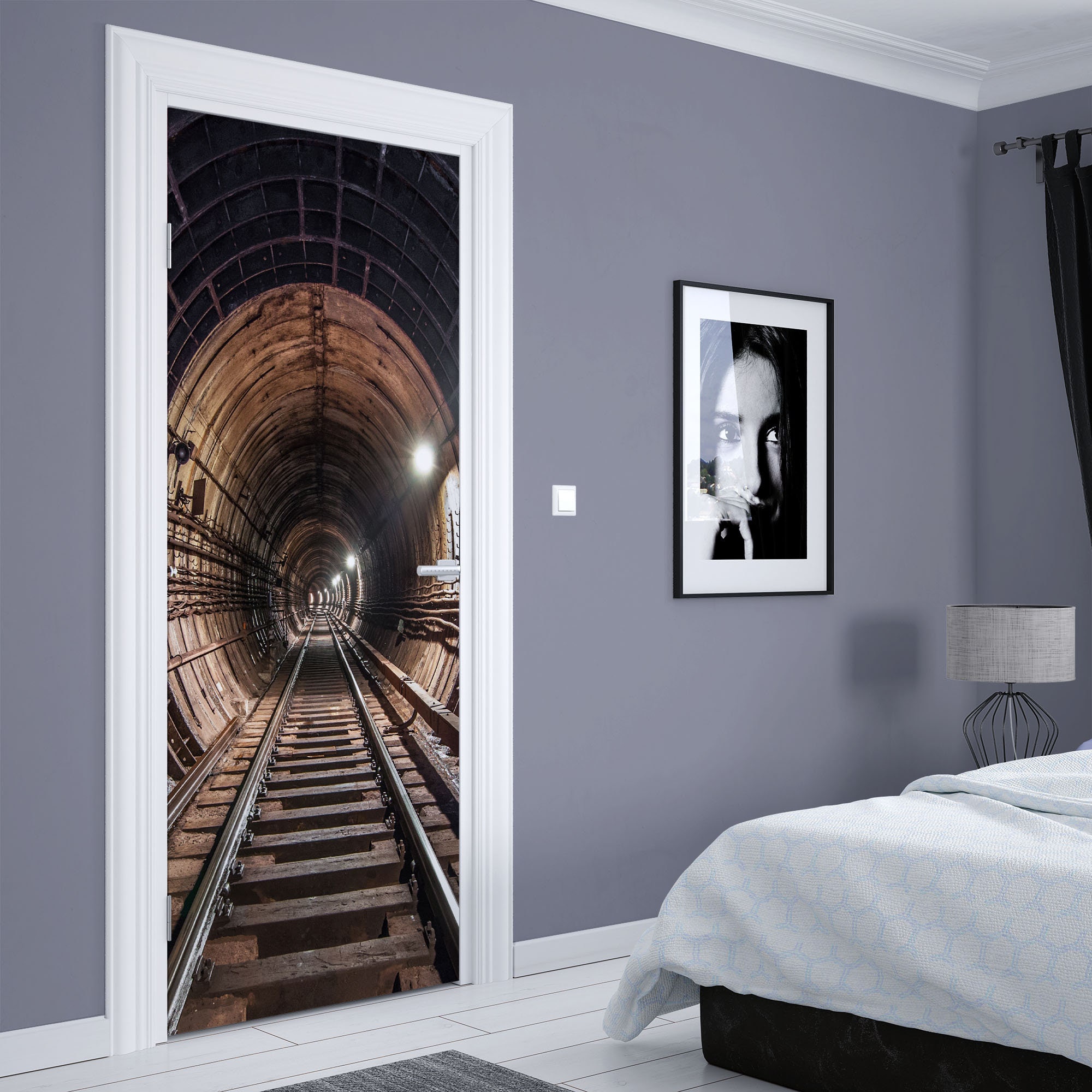 Home Décor Office Decor New York Subway Door Decal Home Decor Subway ...