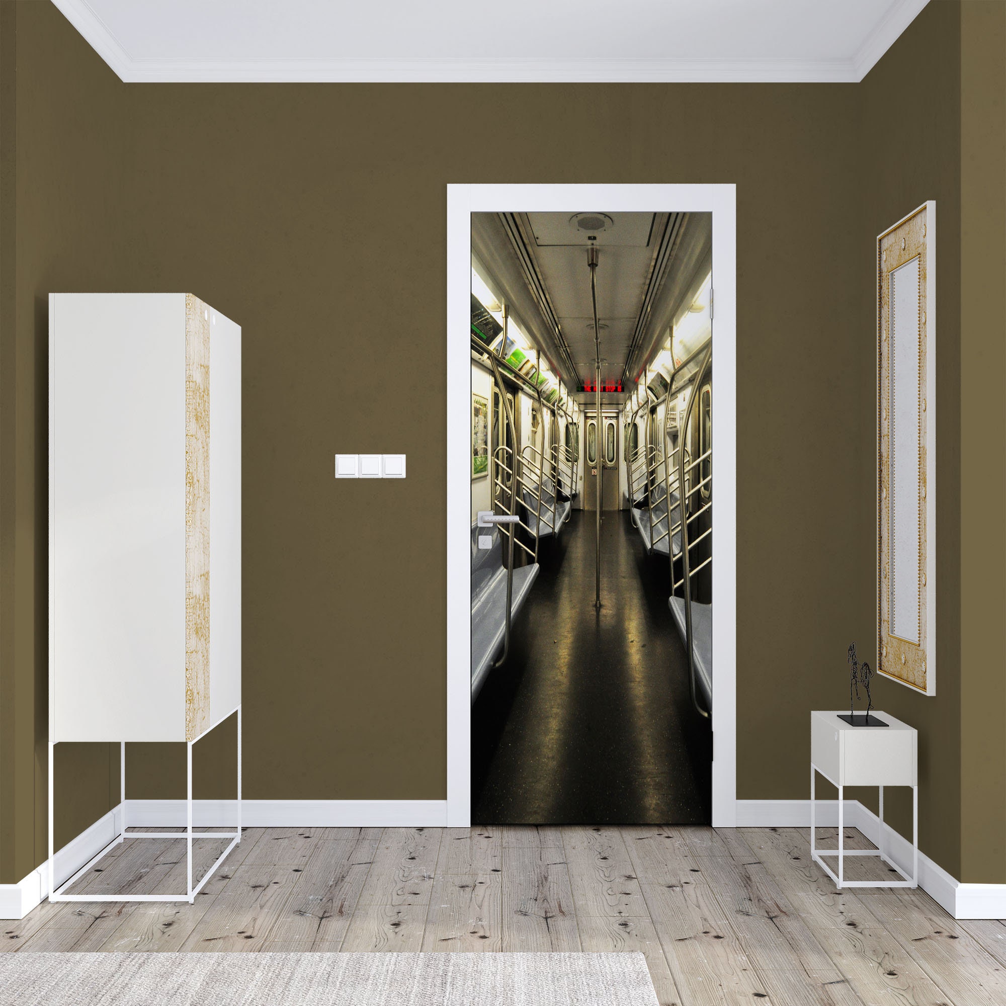 Home Décor Office Decor New York Subway Door Decal Home Decor Subway ...