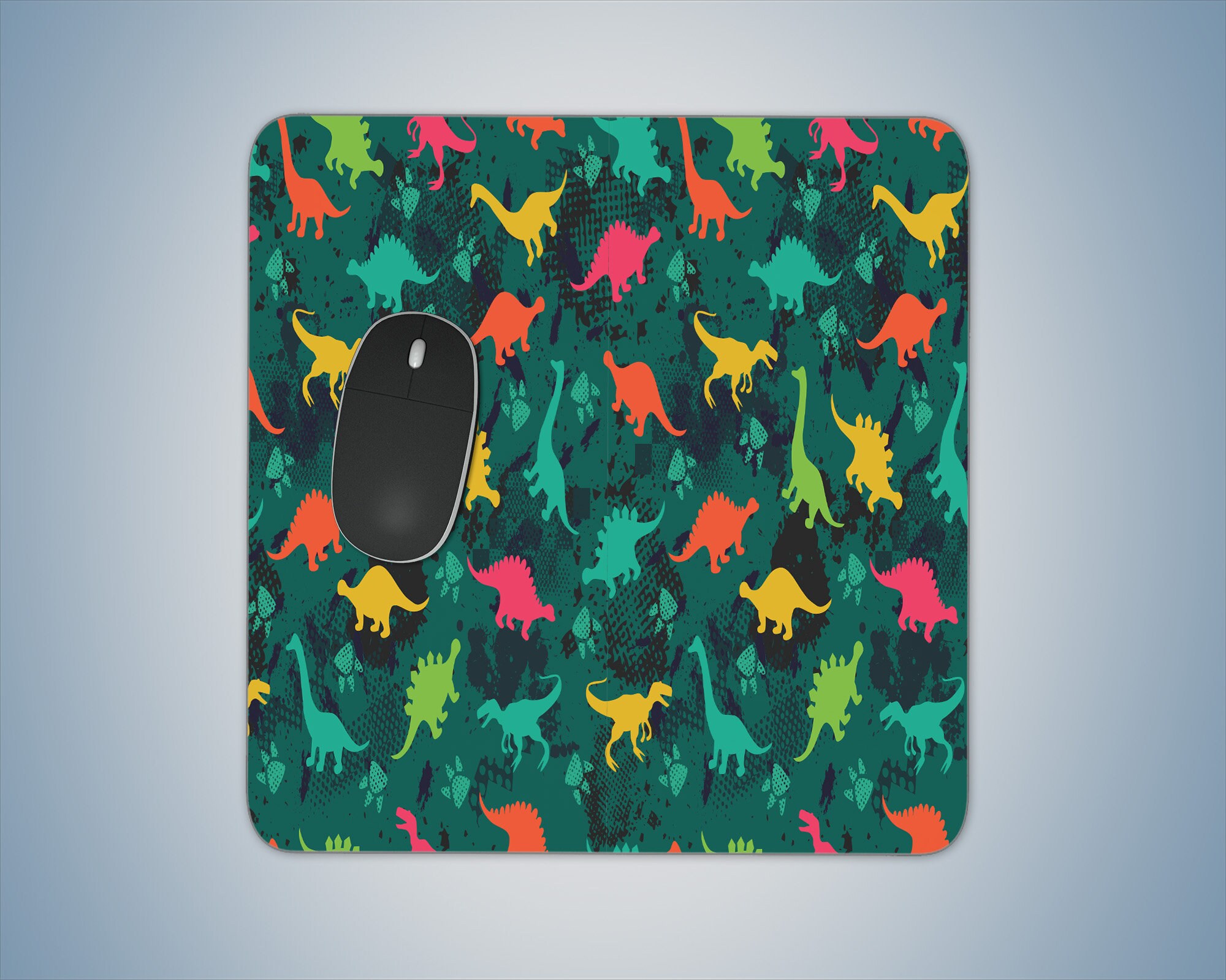 Dinosaurs Mouse Pad Kids Mouse Pad Anti-Slip Rubber Mouse | Etsy