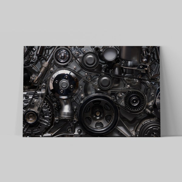 Car Engine Wall Art - Etsy