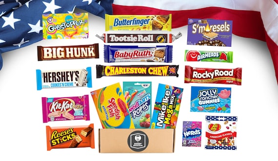 American Snack Box letterbox Size American Candy and | Etsy