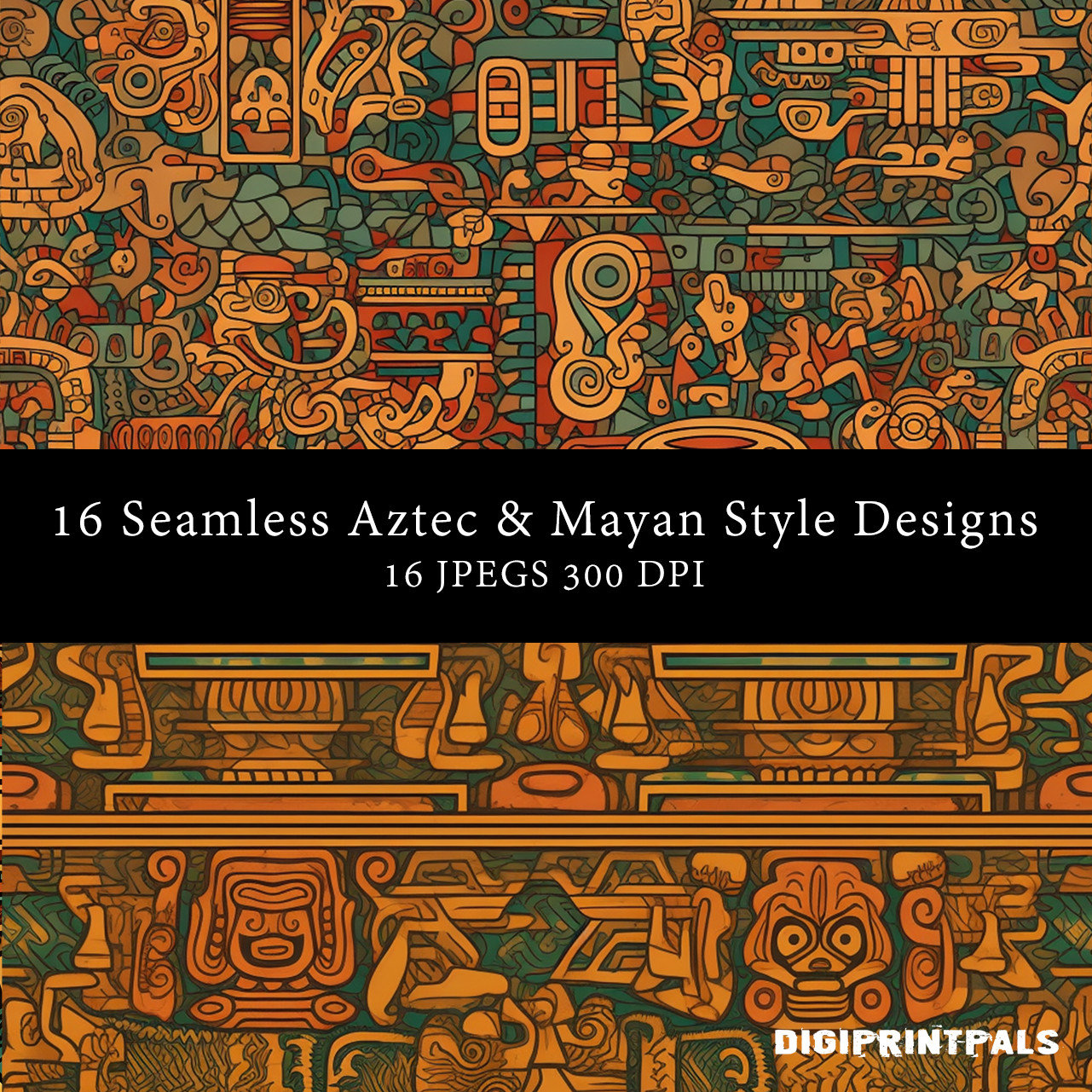 Mayan Pattern Designs