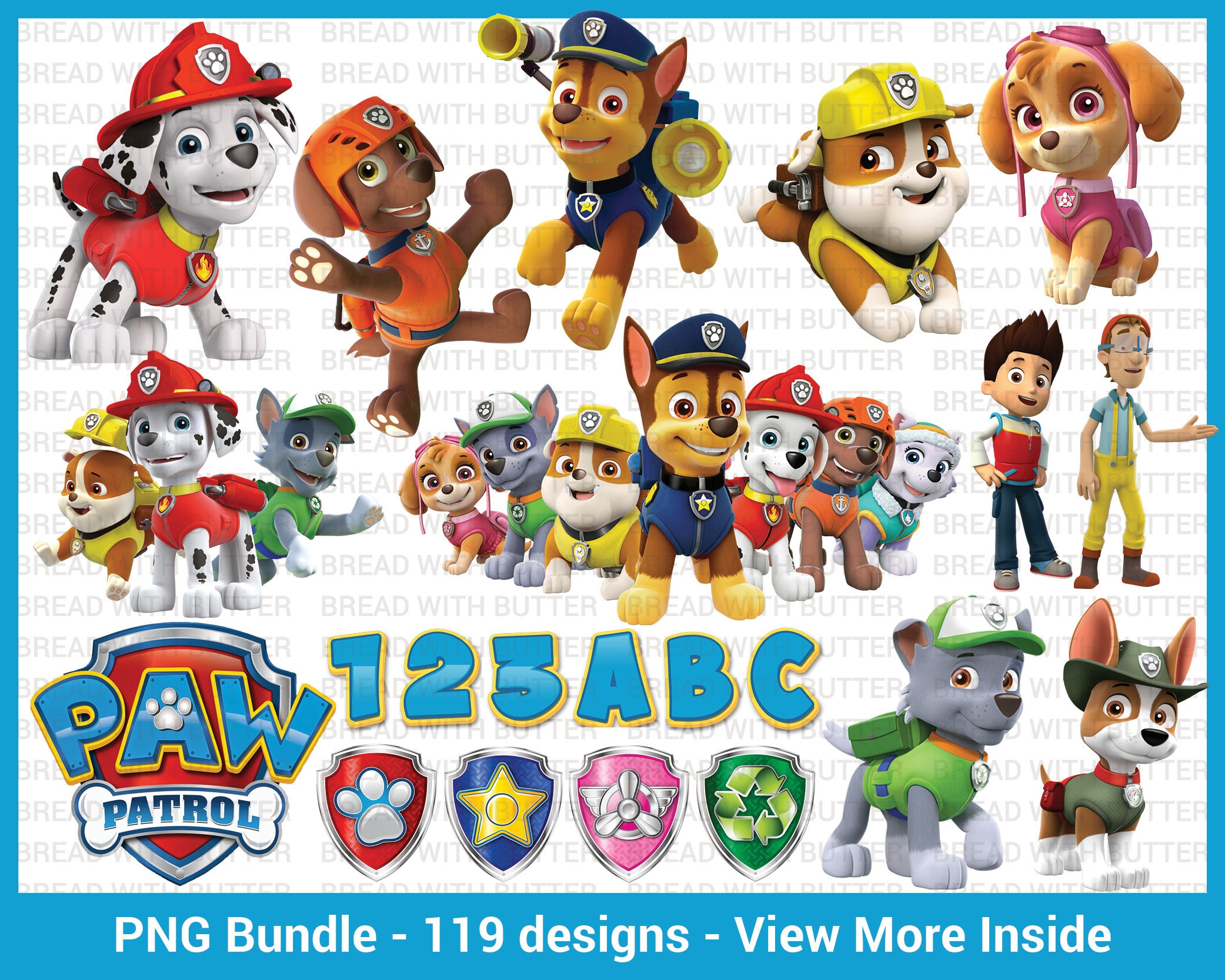 Paw Patrol Clipart Paw Patrol Cartoon Png Paw Patrol Etsy Porn Sex The Best Porn Website