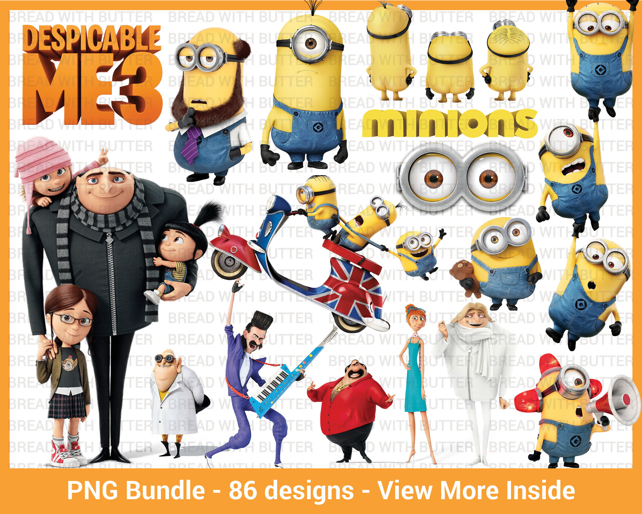 Despicable Me Minion G Logo