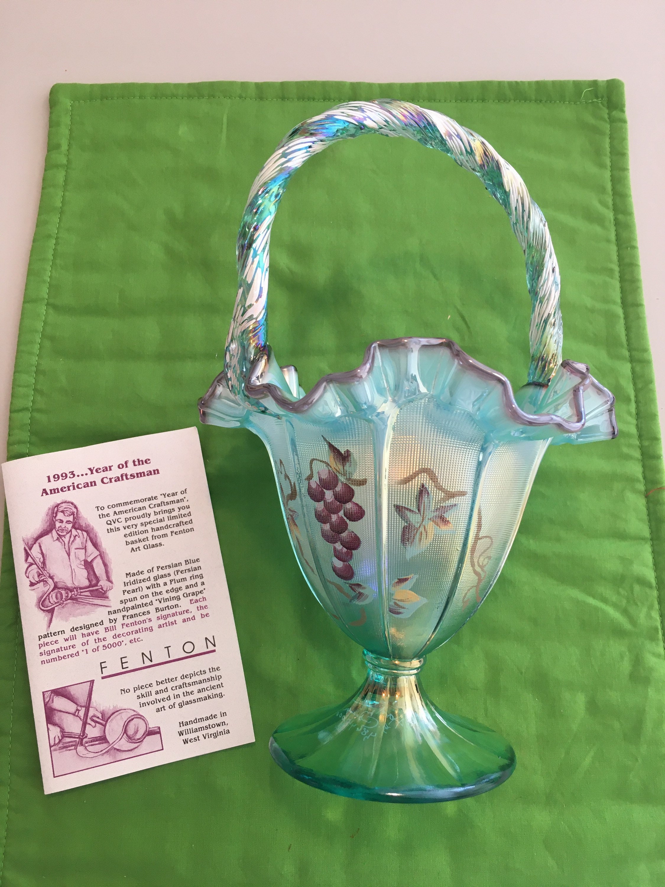 Fenton Artist Signatures