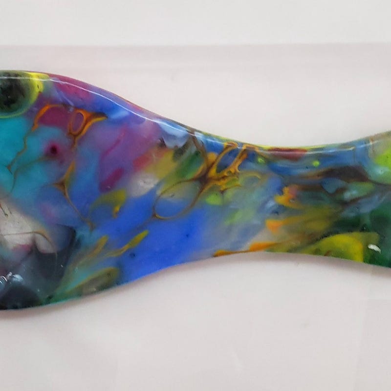 Glass Spoon Rest - Etsy