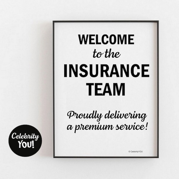 Insurance Agent Sign - Etsy