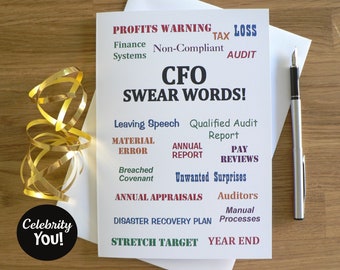 Cfo Card Birthday - Etsy
