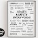 Health and Safety Swear Words PRINTABLE Office Decor Health & - Etsy UK