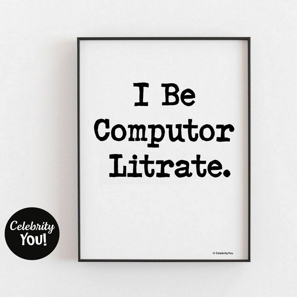 Computer Lab Decor - Etsy