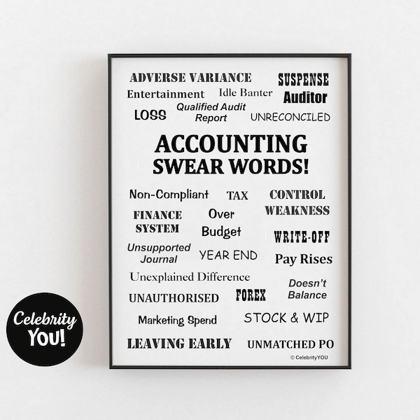 Accounting Wall Sign - Etsy