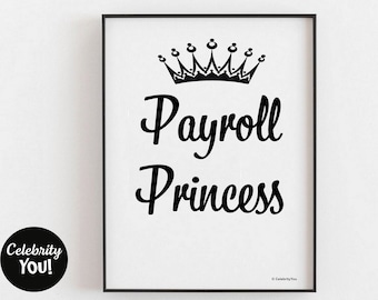Funny Payroll Decor | Etsy
