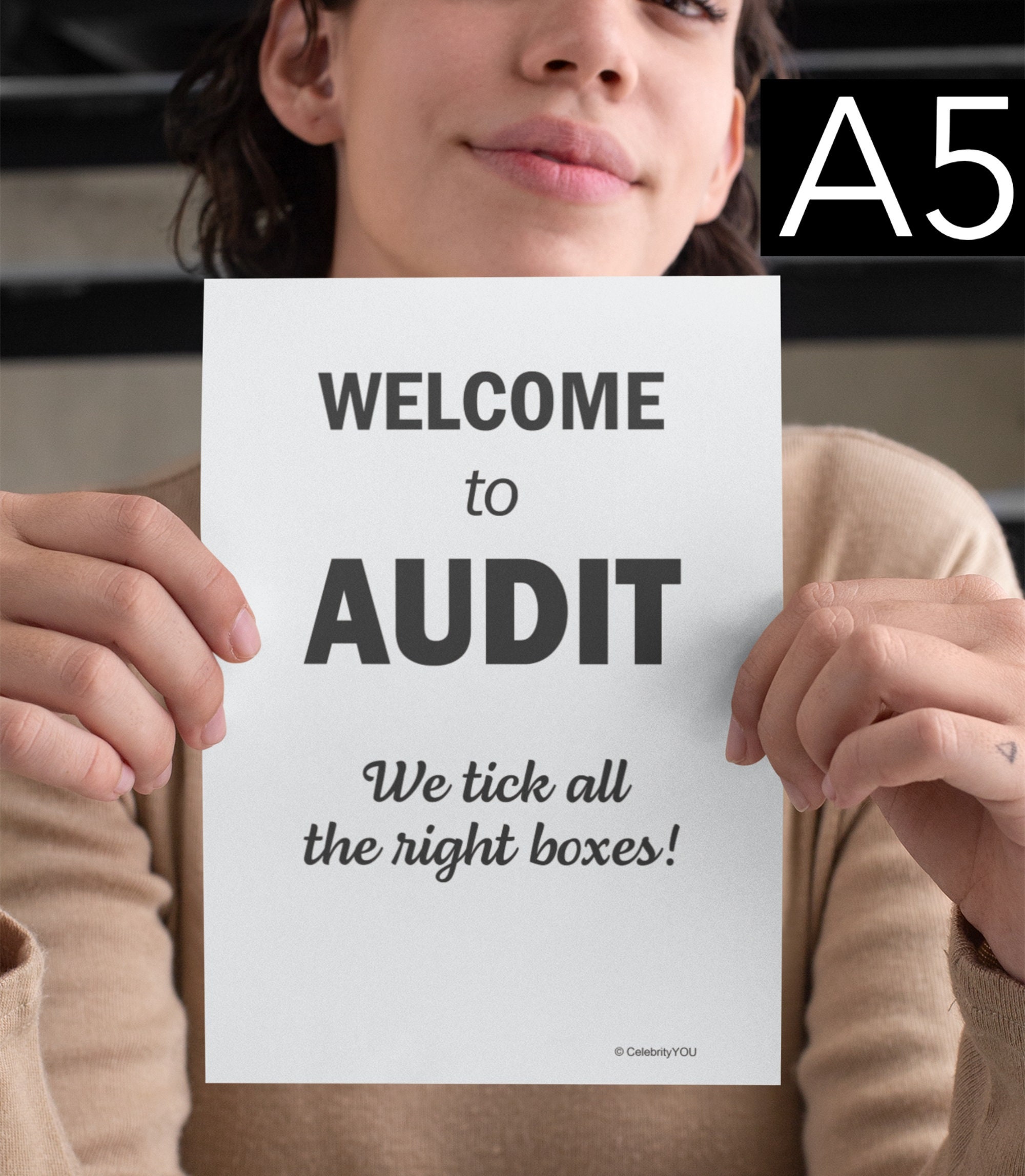 Welcome to Audit PRINT, Office Sign Decor, Funny Auditor Gift, Secret ...