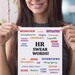 Human Resources Swear Words PRINTABLE Print Sign, Funny Human Resources ...