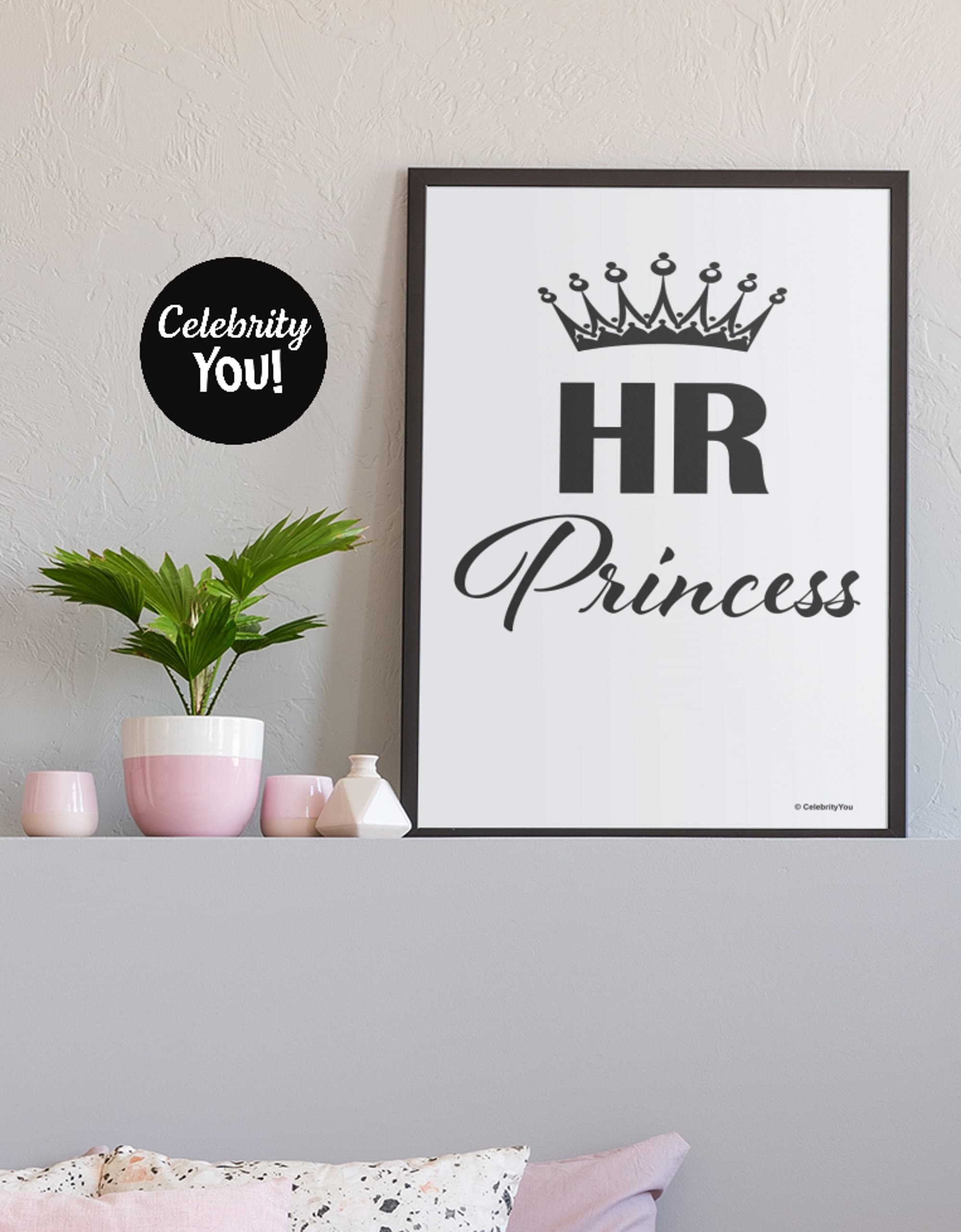 HR Princess PRINTABLE Human Resources Office Decor, Best Woman Hr ...