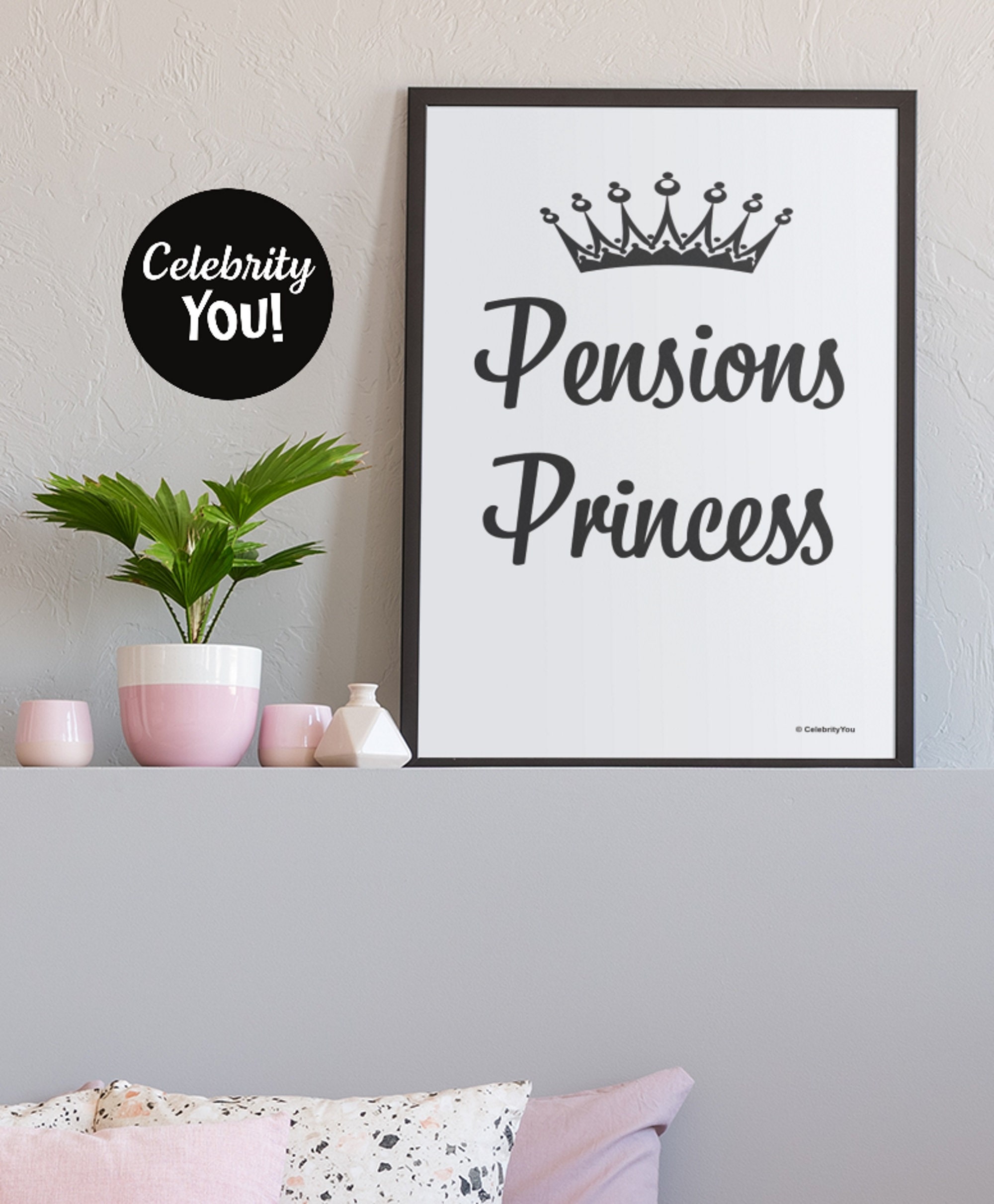 Pensions Princess Printable Office Decor: Special Woman Manager or ...