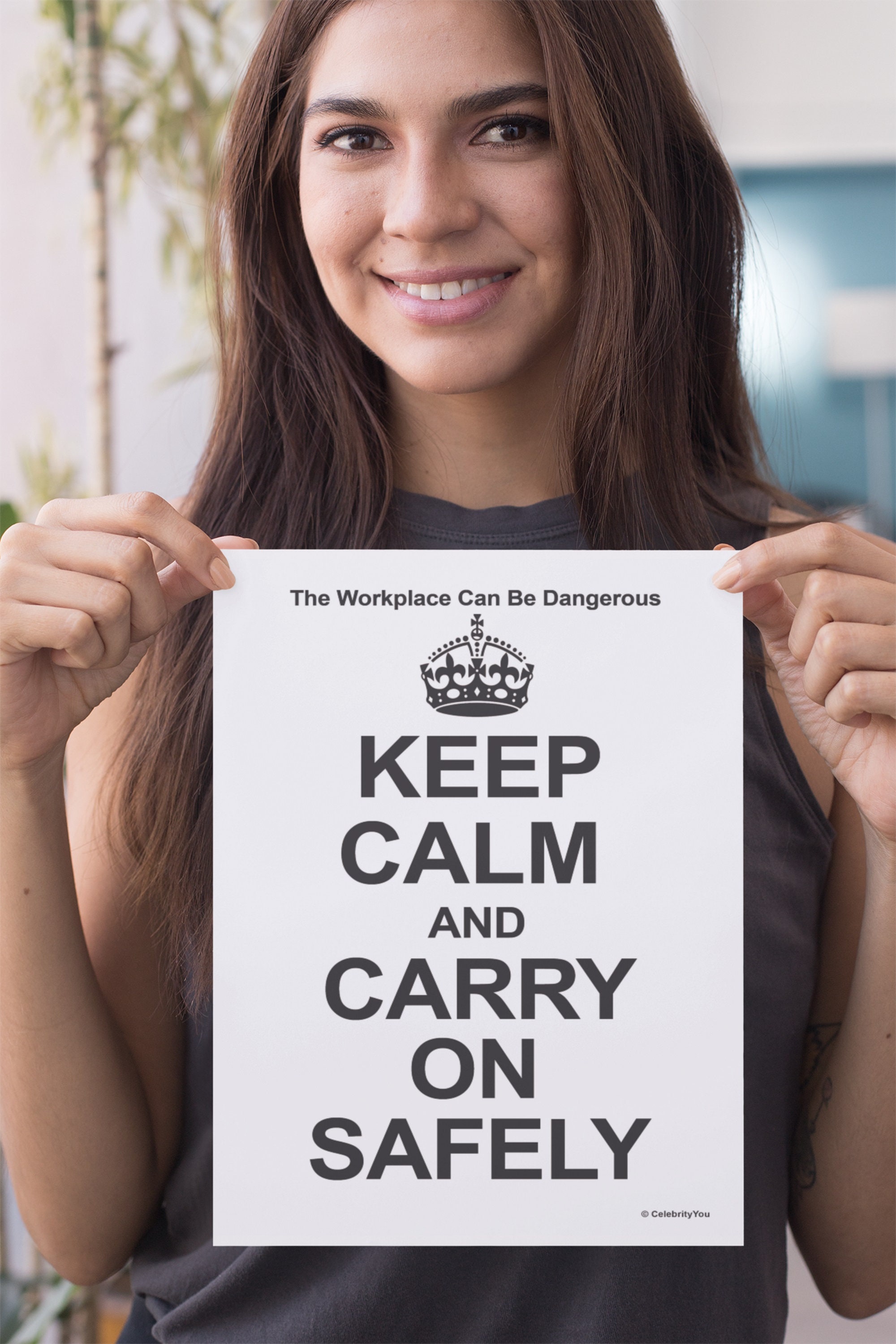 Health and Safety PRINTABLE Poster Sign, Funny Safety Manager Gift ...