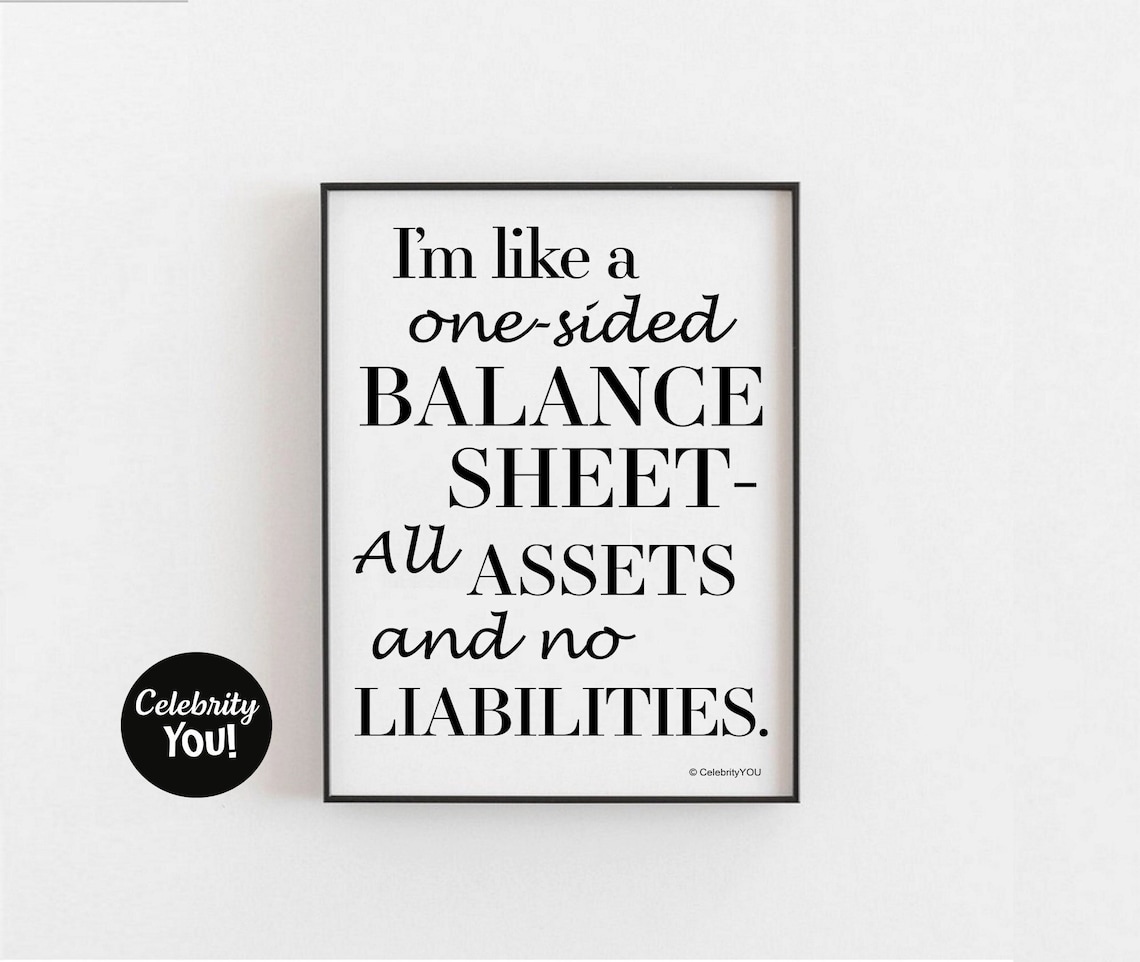 Funny Accounting Quote PRINTABLE Office Decor, Accountant Gift, Pick up ...