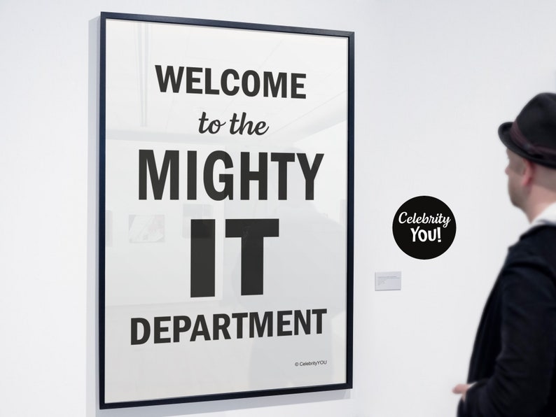 Welcome to IT PRINTABLE Information Technology Department | Etsy UK